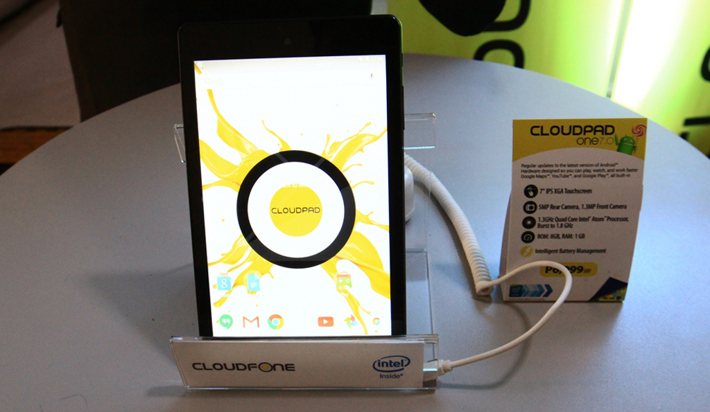 CloudFone unveils its new tablet, the One 7.0 - twenty8two