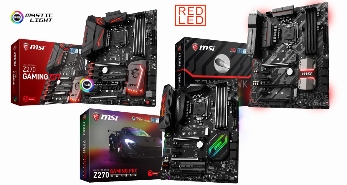 CES 2017: MSI showcases new motherboards optimized for Intel 7th Gen ...
