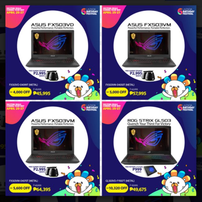 ASUS Philippines Celebrates Partnership with Lazada its Birthday ...