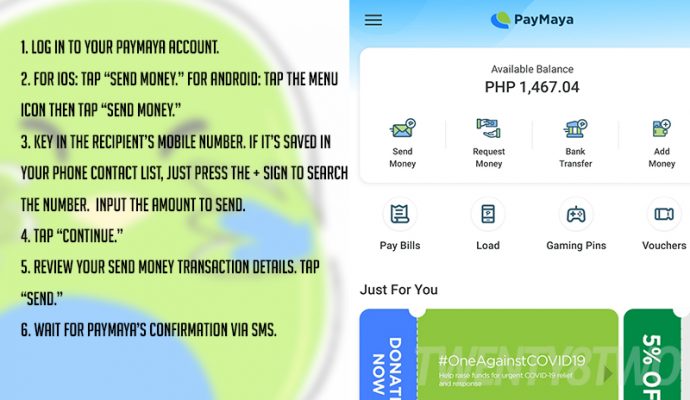 The Complete Guide to Sending Money Via PayMaya - twenty8two