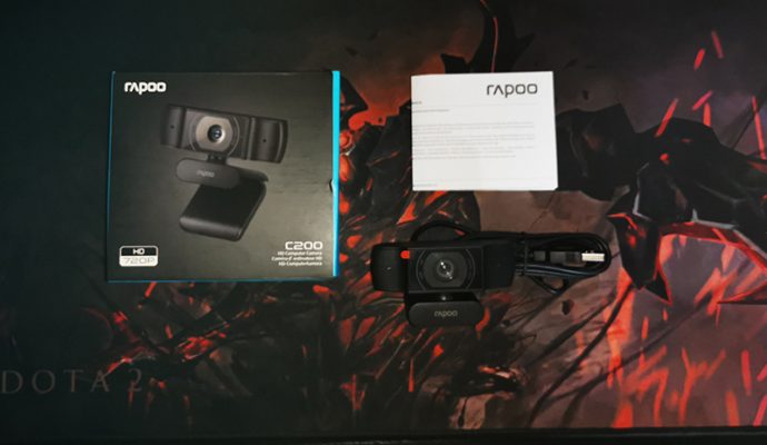 FIRST IMPRESSIONS | The Rapoo C200 Webcam - twenty8two
