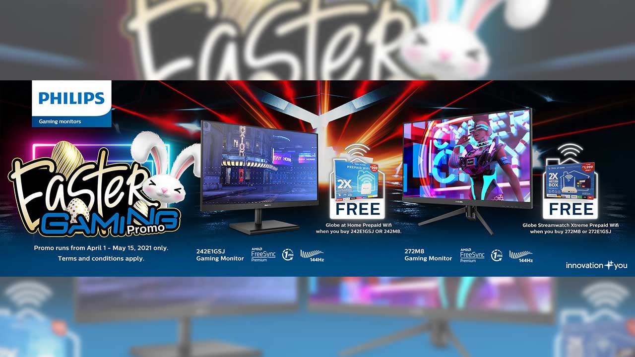 PROMO ALERT | Philips Gaming Monitors partners up with Globe, Launches ...