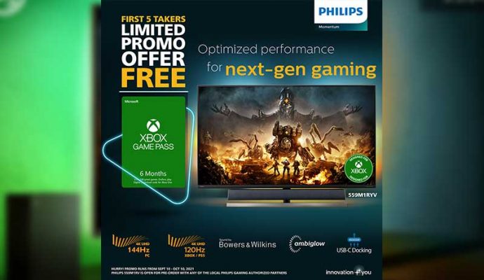 Philips Monitors Gives Out Xbox Game Pass to Celebrate Launch of ...