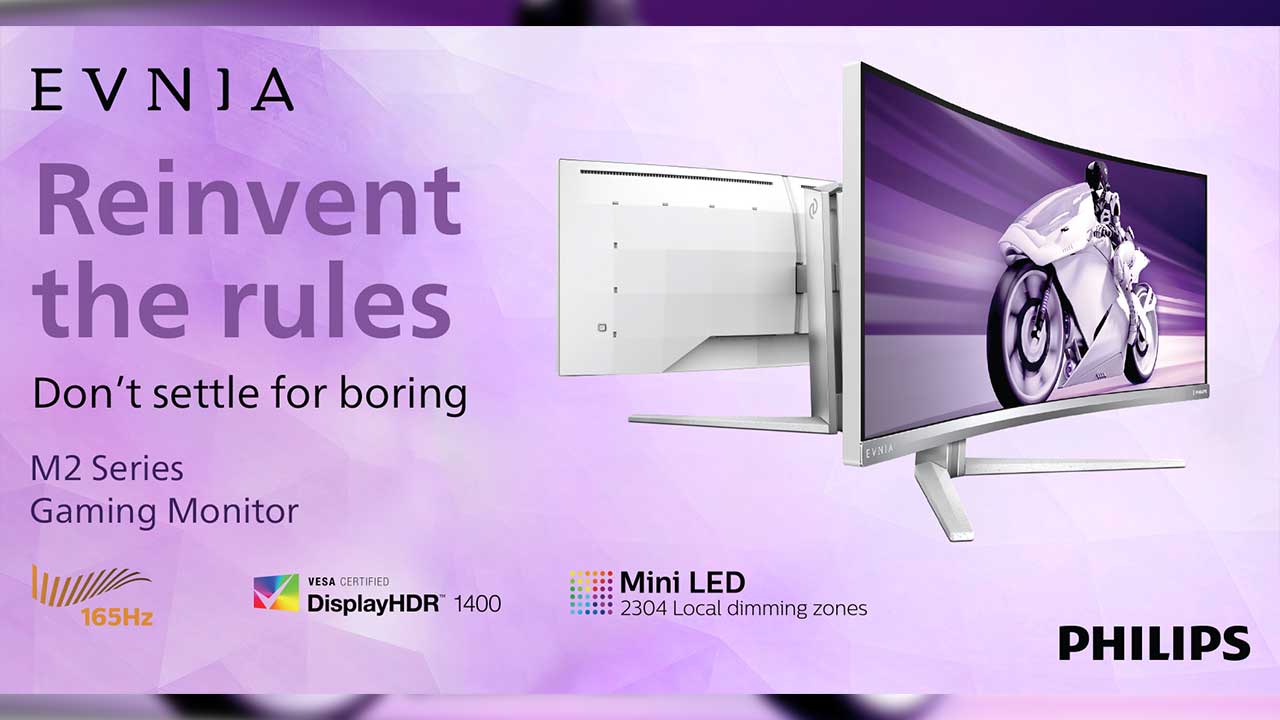 Philips Unveils Evnia Gaming Monitor Line - twenty8two