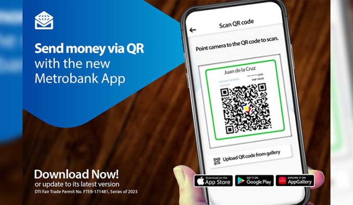 Metrobank App now has QR scanning - twenty8two