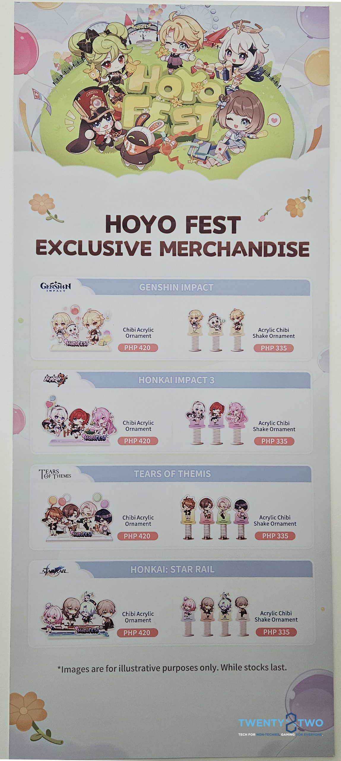 Hoyo Fest 2024 Merch Guide